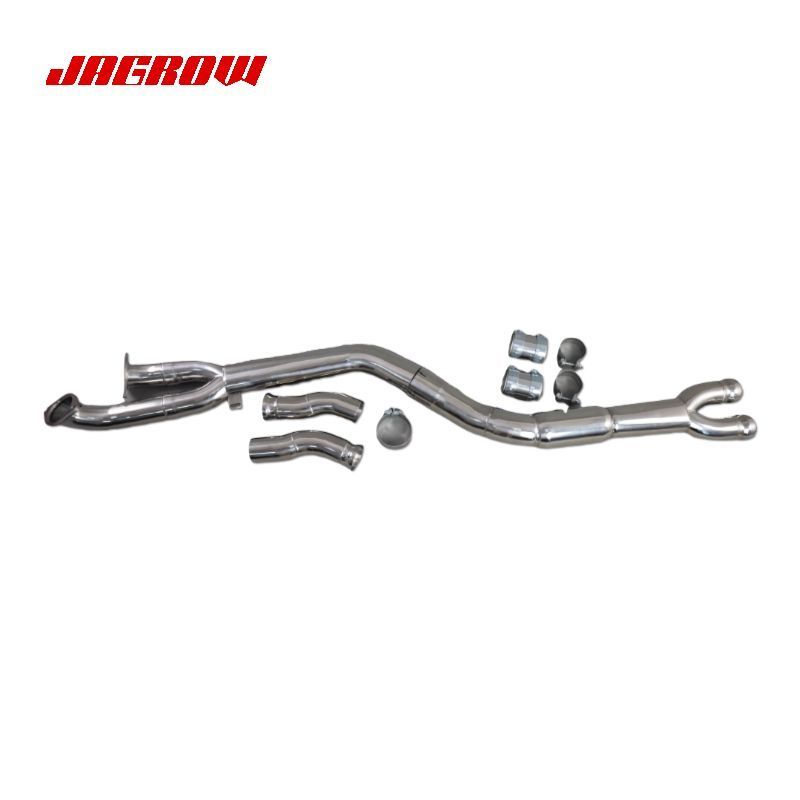 M3 ss304 single mid pipe with resonator exhaust for BMW M3 M4 G80 G82 ...